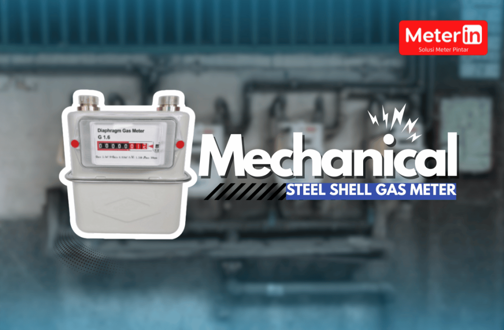 Mechanical Steel Shell Gas Meter