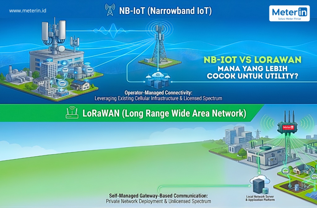 NB-IoT vs LoRaWAN — Mana yang Lebih Cocok untuk Utility?