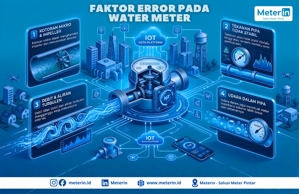 Faktor Error pada Water Meter